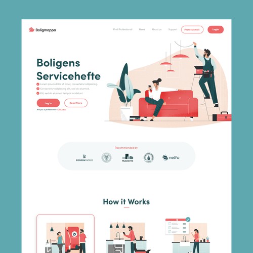 Home websites - 87+ Best Home Web Design Ideas 2022 | 99designs