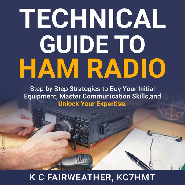 Ham radio book cover | Book cover contest | 99designs
