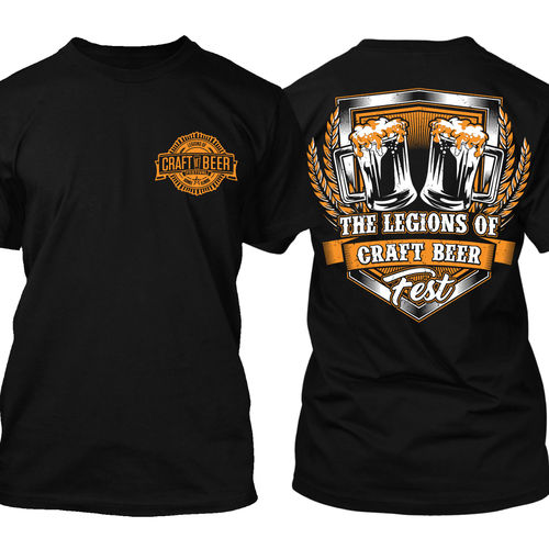 2017 Legions of Craft Beer Fest T-Shirt Redesign | T-shirt contest