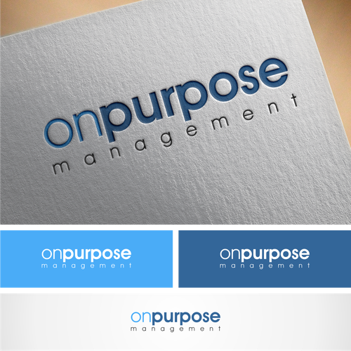 on purpose management | Logo design contest