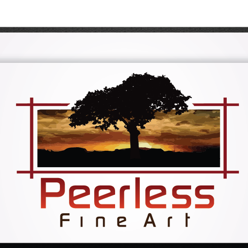 logo for Peerless Fine Art | Logo design contest