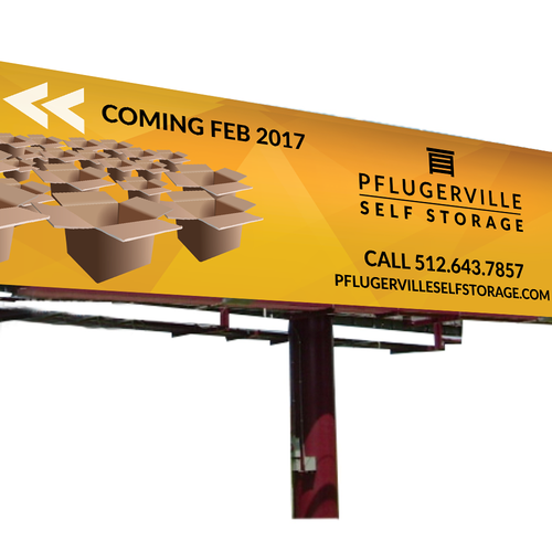 Self Storage Billboard - Central Texas | Signage contest
