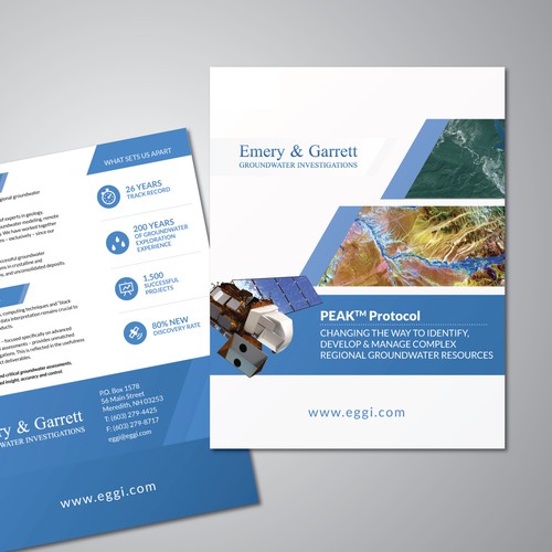 !! Create Technologically Advanced Brochure for Innovative Water ...