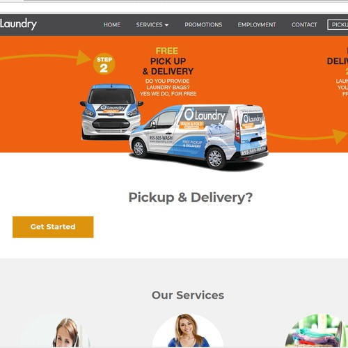 Banner for Laundry Pickup & Delivery Service | Banner ad contest