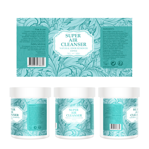 Air Freshener/ Odor Remover Label Design (*Product Name Changed ...