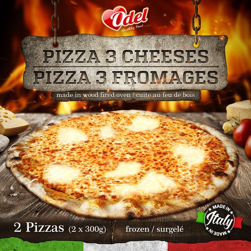 Designs | create a modern and appealing frozen pizza box | Product ...