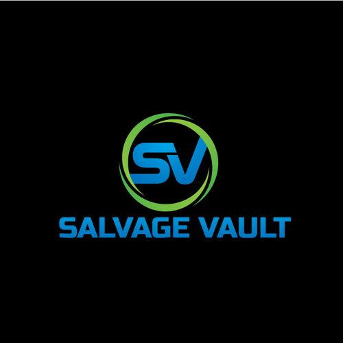Create a vibrant logo for salvage liquidation company called Salvage ...