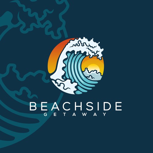 Designs | Beachside Getaway Revised Logo | Logo design contest