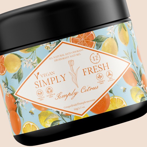 Designs | Natural Deodorant with a bit of a rebellious touch | Product ...