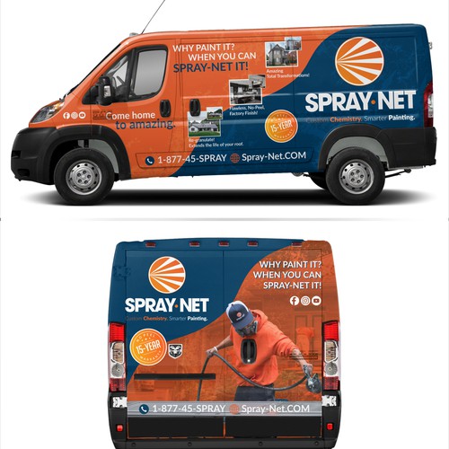 Designs | Bold, eye-catching van and trailer wraps to promote new ...