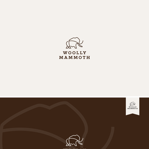 Help create a unique logo for Woolly Mammoth! Eco-friendly clothing ...
