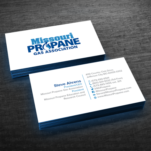 Missouri Propane business card | Business card contest
