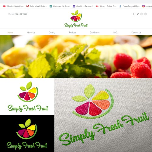Designs | Design a fresh logo for a fresh fruit company! | Logo design ...