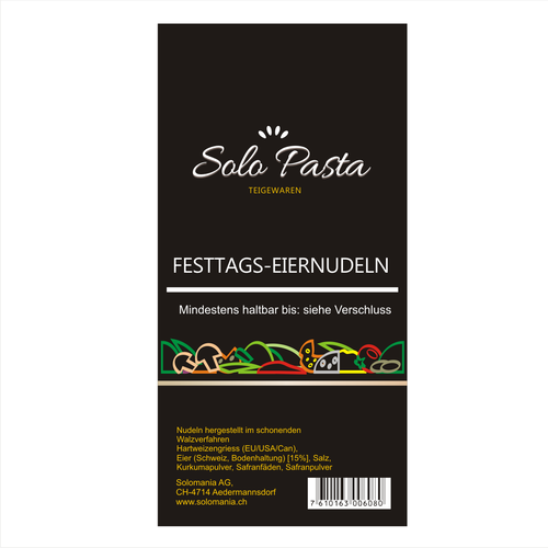 Pasta Etiquette: modern yet grounded... | Etiketten Wettbewerb