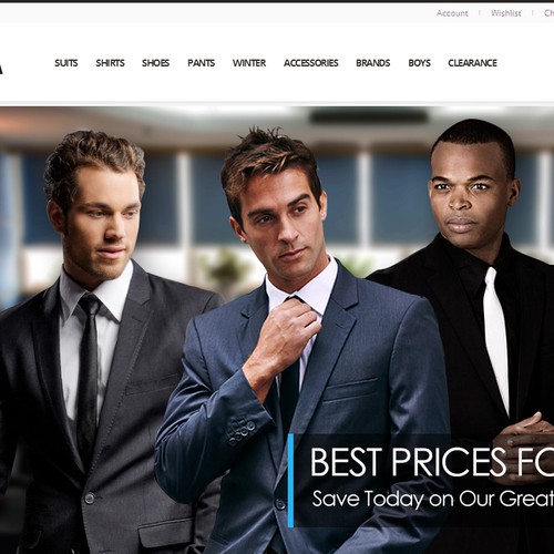 Create an Attention Grabbing Banner for Top Men's Store | Banner ad contest