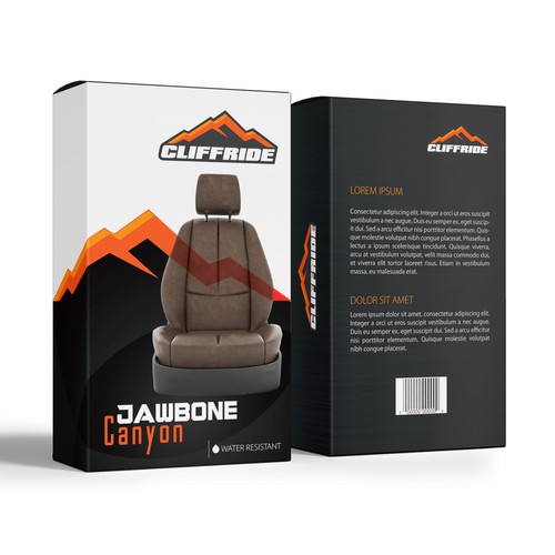 Seat Cover Retail Box | Product packaging contest