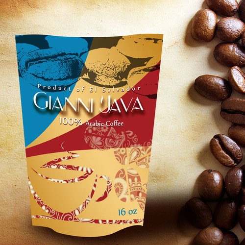 Designs | Design a package for a coffee brand, Gianni Java | Other ...