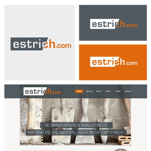 Gestalten Sie ein modernes Logo für estrich.com | Logo Design Wettbewerb