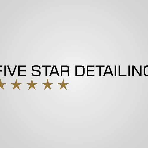 Help five star detailing with a new logo | Logo design contest