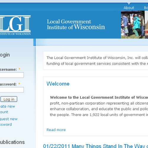 Create the next Logo Design for Local Government Institute of Wisconsin ...
