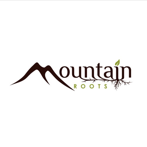 ATTRACTIVE GROWSTORE LOGO.. MOUNTAIN ROOTS!! | Logo & hosted website ...