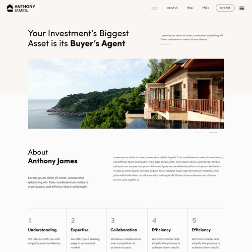 Designs | Create an edgy looking website for a property buyers agency ...