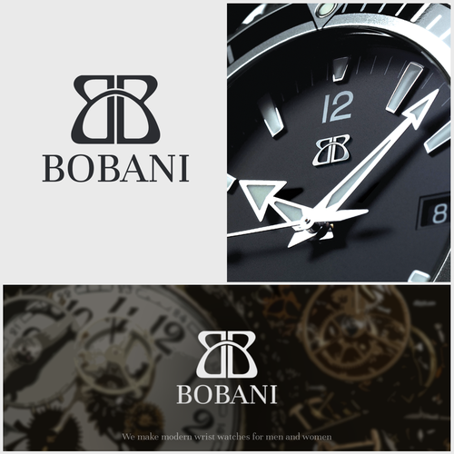 Designs | Design an awesome logo for BOBANI, a modern wrist watch ...