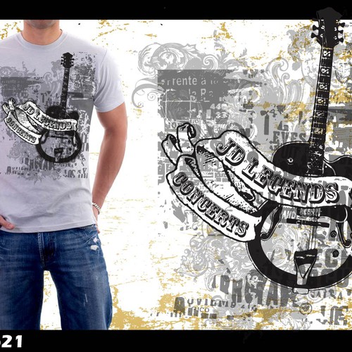 T-Shirt Design for Concert Venue | T-shirt contest