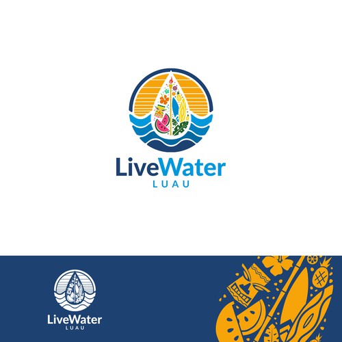 Designs | Live Water Luau - logo for non-profit fundraising event ...