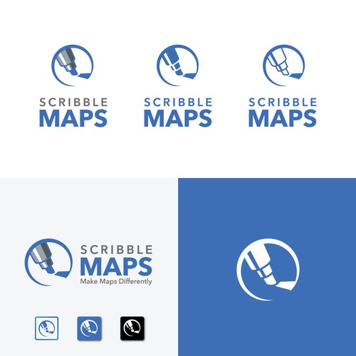 Designs | Scribble Maps Logo Refresh/Redesign | Logo design contest