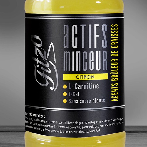 FITZO - A dynamic and modern label for our sport drinks | Product label ...