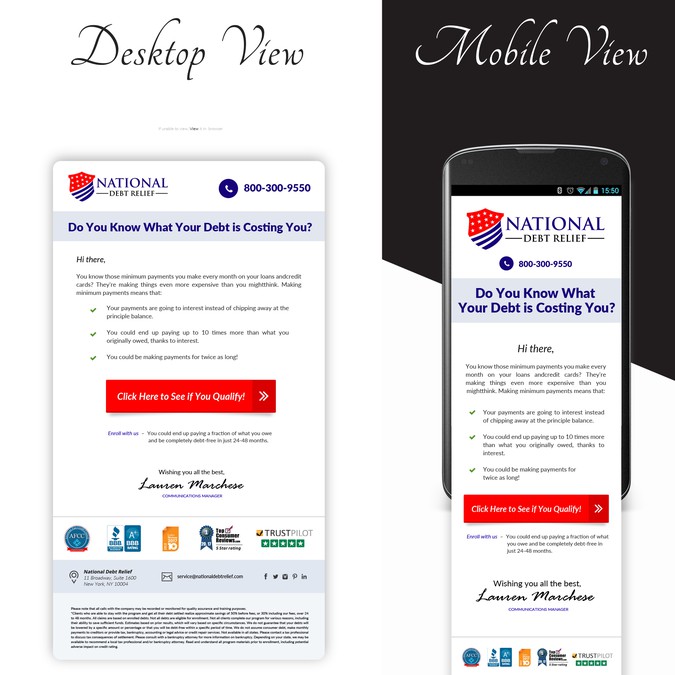 Need creative & polished email template design! | Email contest