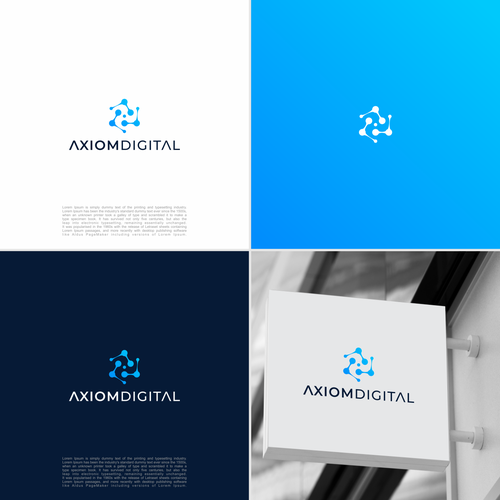 Designs | axiom digital logo design | Logo design contest