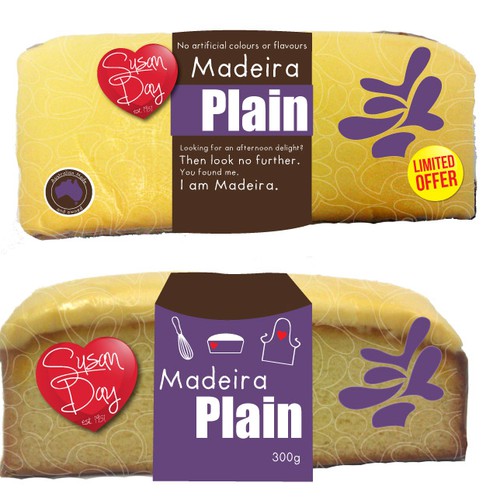 Designs | Product Packaging concept for Susan Day Cakes | Product ...