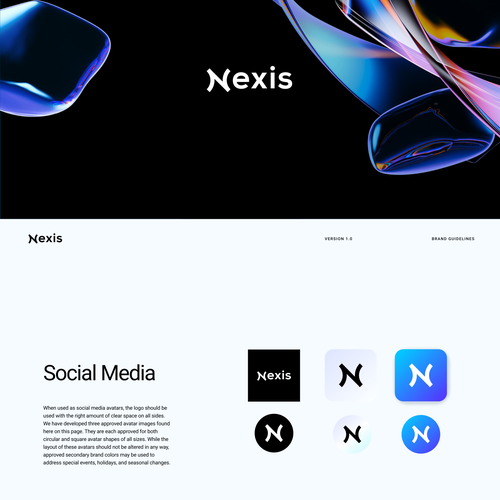 Designs | Blockchain and AI company Logo Design - Nexis Network | Logo ...
