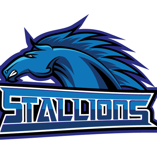 Create a new mascot/mark/logo for Stansbury Stallions athletic programs ...