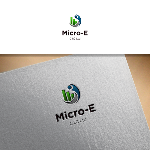 Create a captivating logo for Micro-E C.I.C Ltd. A community finance ...