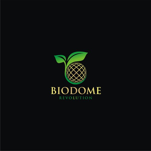Create a logo for our Biodome Revolution product that inspires people ...