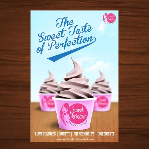 Create a Great Looking Frozen Yogurt Poster | Poster contest