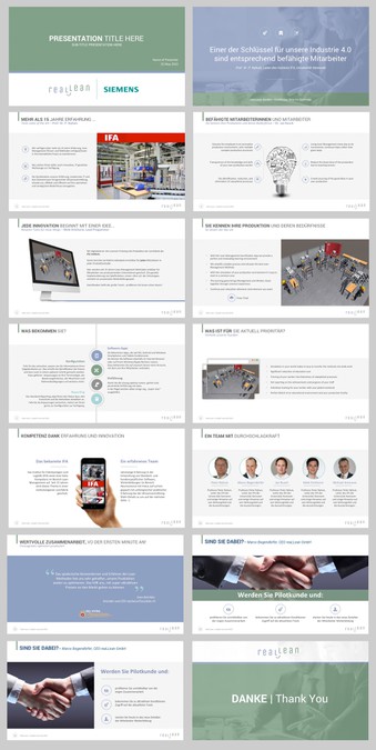 Teaser Presentation for startup | PowerPoint template contest