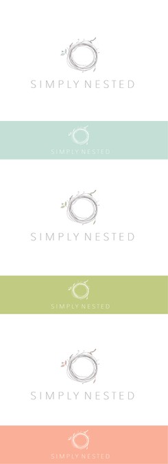 Create a sophisticated logo for Simply Nested, an interior design blog ...