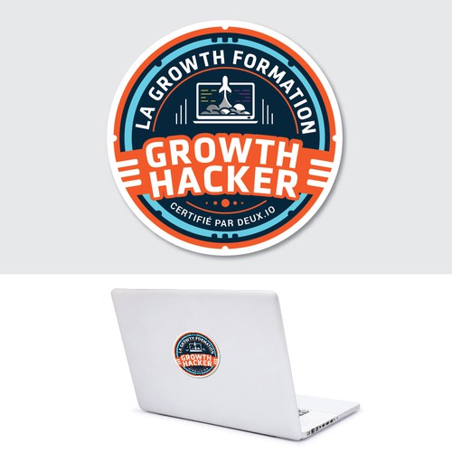 Our Growth Hacking Training needs a Remarkable Sticker ! | Sticker contest