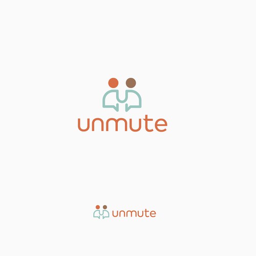 Designs | Unmute -- logo and branding guide for a mental health ...