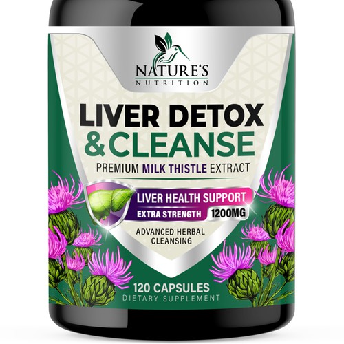 Designs | Natural Liver Detox & Cleanse Design Needed for Nature's ...