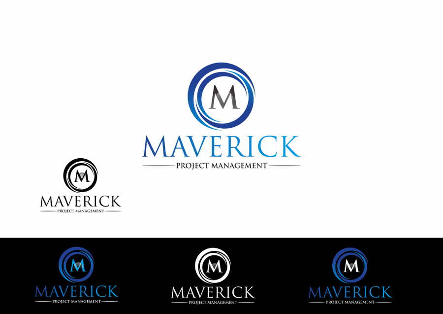 logo for Maverick Project Management | Logo design contest