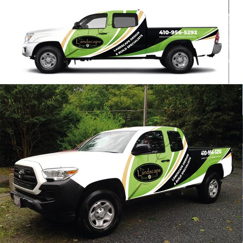 Bright, Clean, Elegant Wrap for an established Landscape Design/Build ...