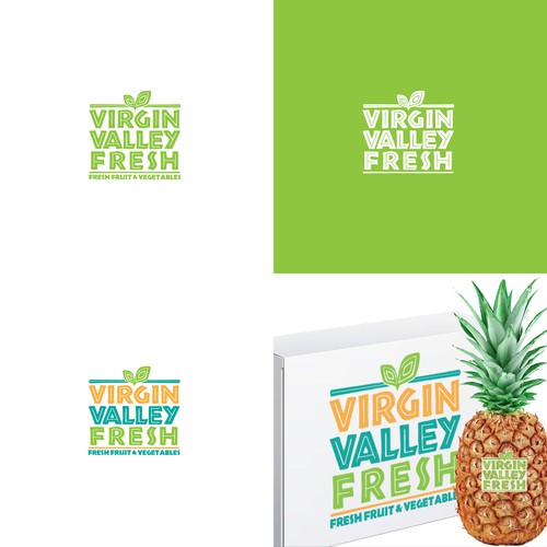 Virgin Valley Fresh- Produce Company | Logo design contest