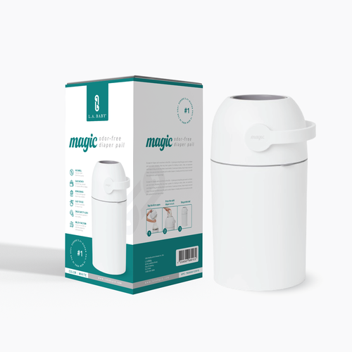 Designs | Create an Attractive & Functional Diaper Pail Packaging ...