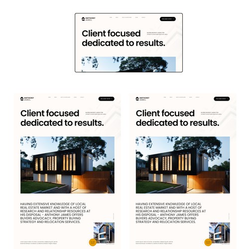 Designs | Create an edgy looking website for a property buyers agency ...