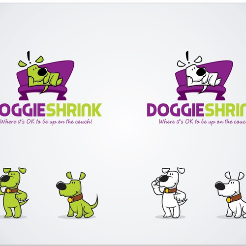 Create a fun logo to represent a dog psychologist/ dog trainer's ...